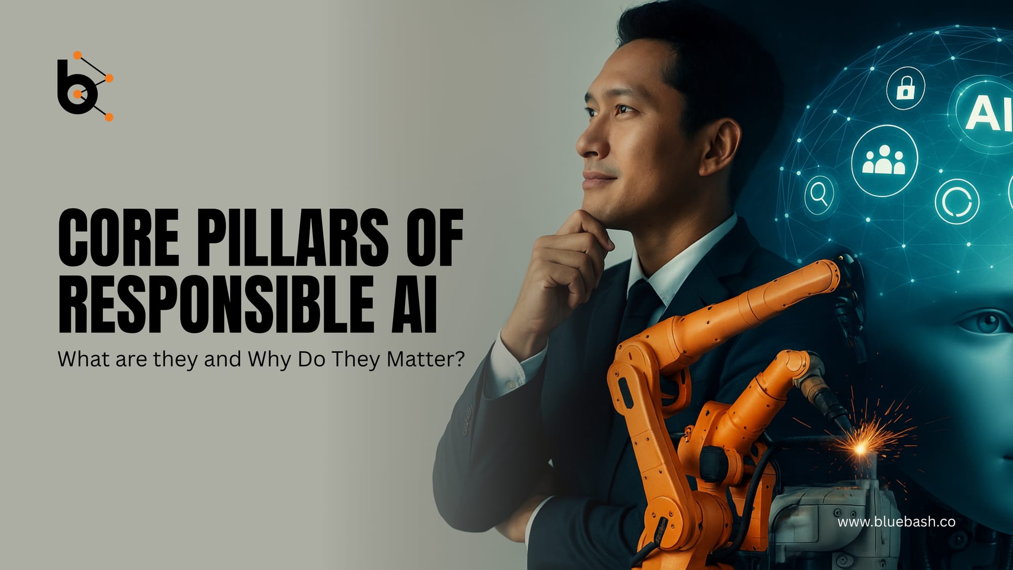 Core Pillars of Responsible AI Explained | Bluebash